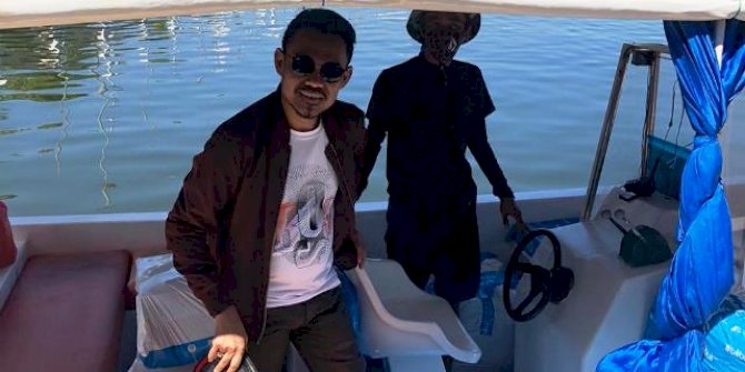 Momen Lebaran Saat Pandemi, Sahruddin Jumpa Konstituen
